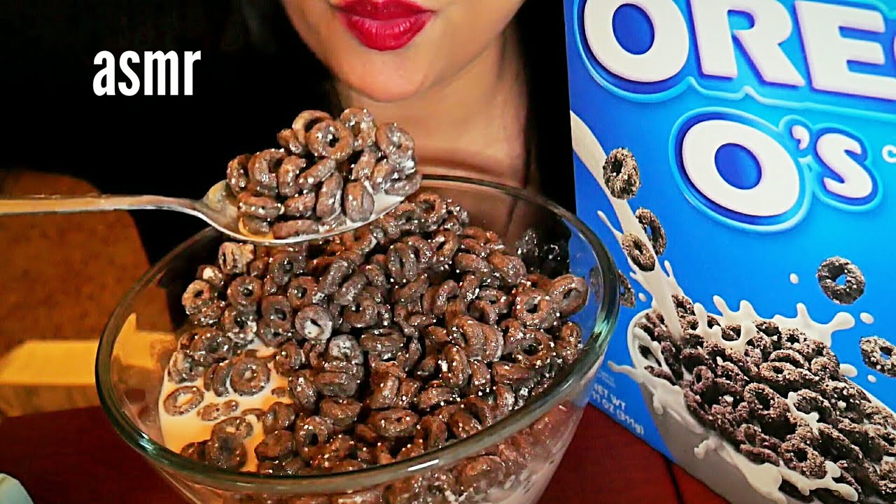 ASMR - OREO O's CEREAL / EXTREMELY CRUNCHY ( EATING SOUNDS) - YouTube