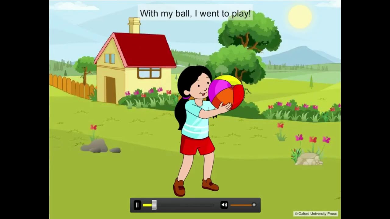 Class 1 English Poem - Out in the Garden - YouTube