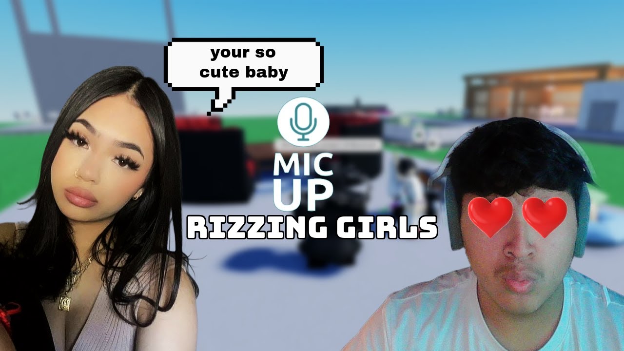 RIZZING GIRLS ON ROBLOX - YouTube