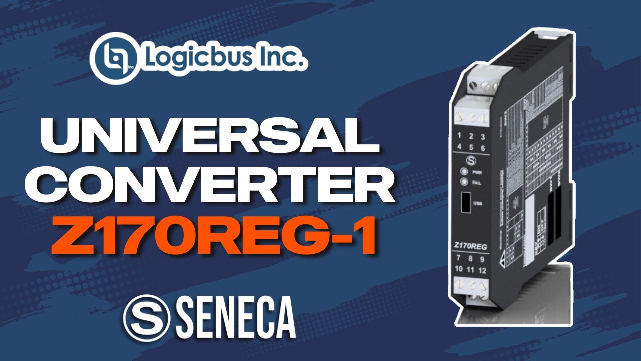 UNIVERSAL CONVERTER | Z170REG-1 | SENECA - YouTube