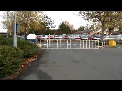Security Traffic Barrier with Access control used with an Automated ...