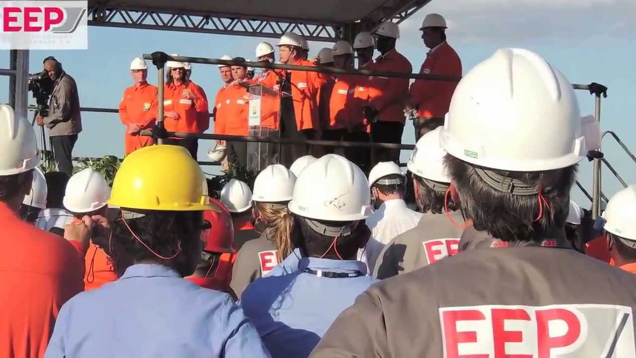 Visita da Presidenta da República, Dilma Rousseff, ao Estaleiro Inhaúma ...