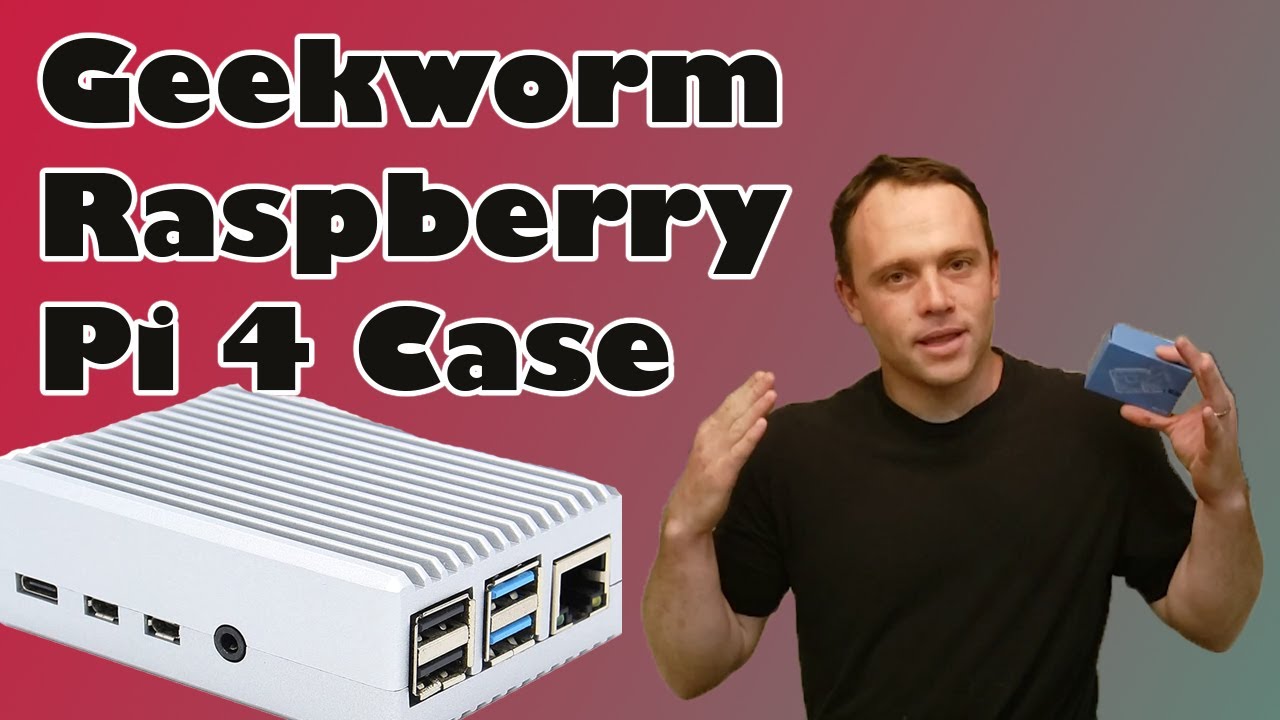 Geekworm Raspberry Pi 4 Case - YouTube