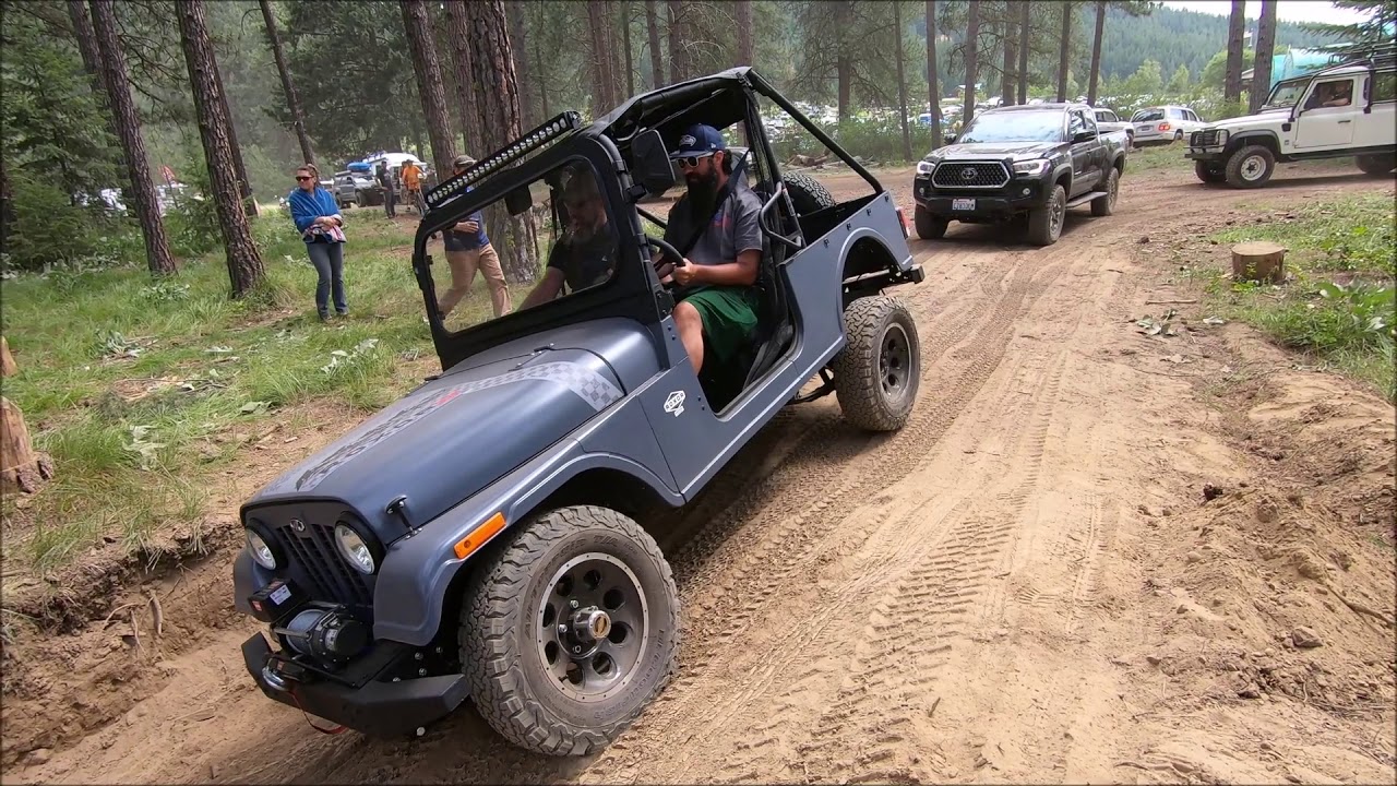 Mahindra Roxor 4x4 TDI navigating NW Overland Rally 2019 Course - YouTube