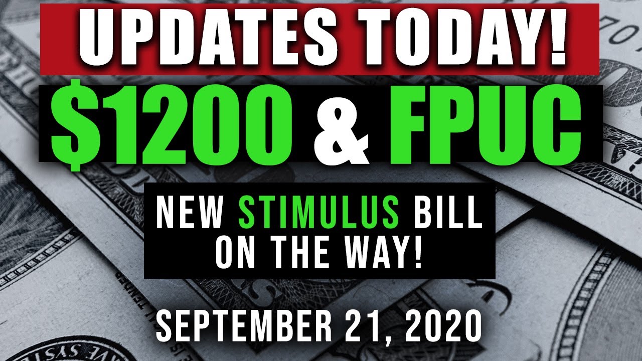 UNEMPLOYMENT, $1200 SECOND STIMULUS CHECK & STIMULUS PACKAGE UPDATE 09 ...