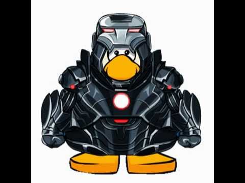 club penguin armaduras de iron man - YouTube