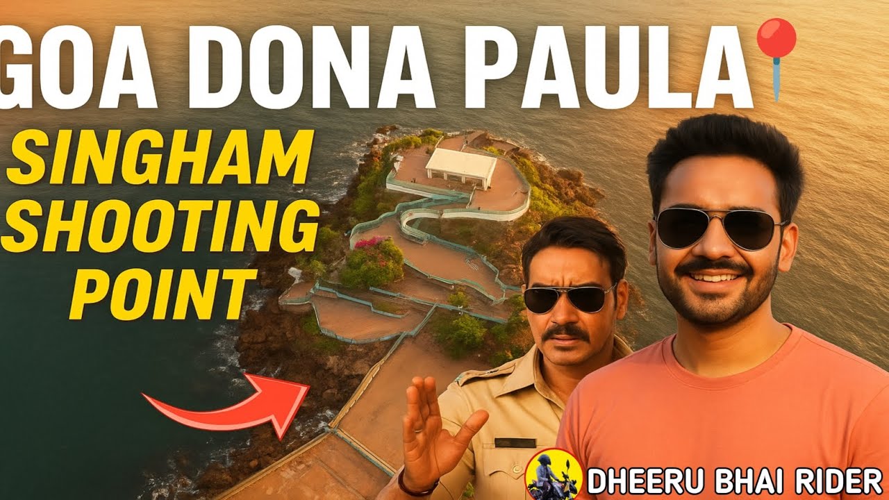 Goa Dona Paula Vlog 🌊 Singham Movie Shooting Point Tour | Goa Travel ...
