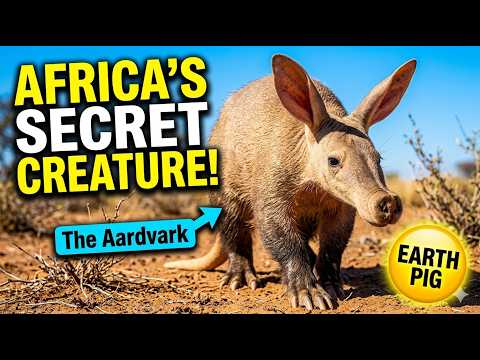 Geheimnisvolle Geschöpfe: Afrikas Erdferkel, das Erdferkel. #Wildtiere