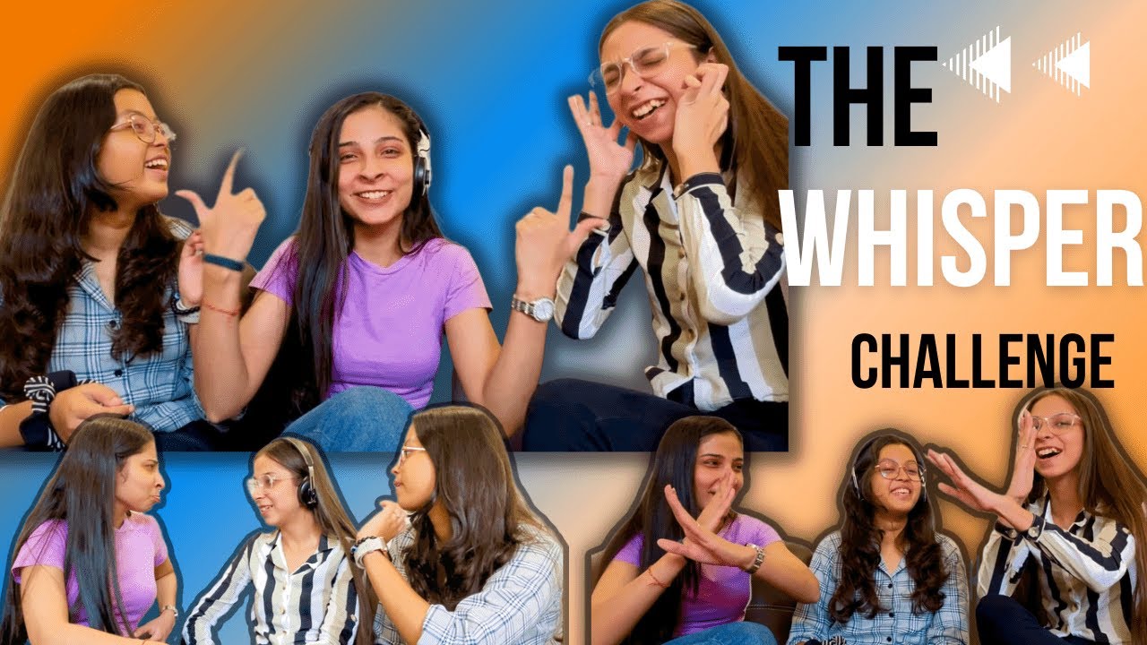 THE WHISPER CHALLENGE | FUN CHALLENGE #funnychallenge #fun # ...