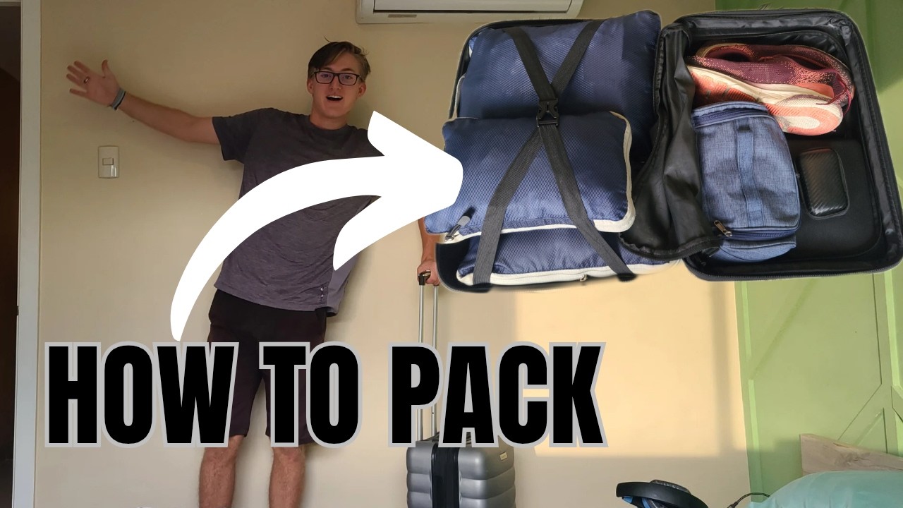 Pack like a Pro! Top tips for packing into a carry-on - YouTube