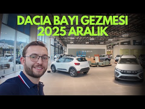Dacia Aralık 2025 Bayi Gezmesi | Duster, Jogger, Sandero | Showroom Turu