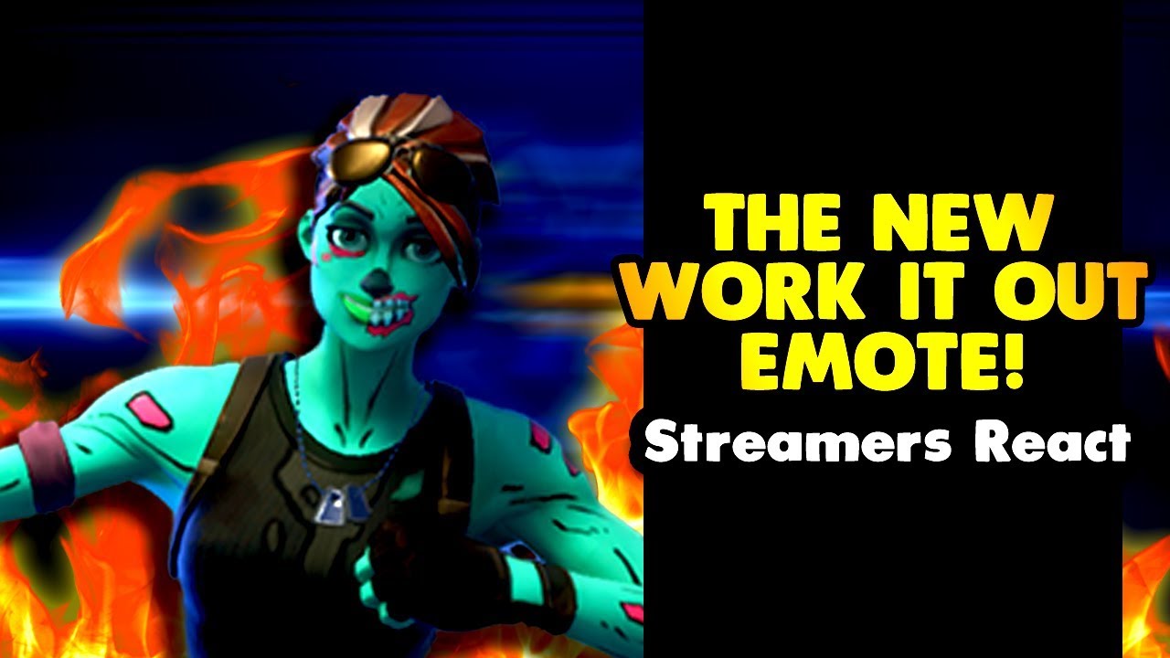 STREAMERS REACT *NEW* "WORK IT OUT" EMOTE/DANCE! - YouTube