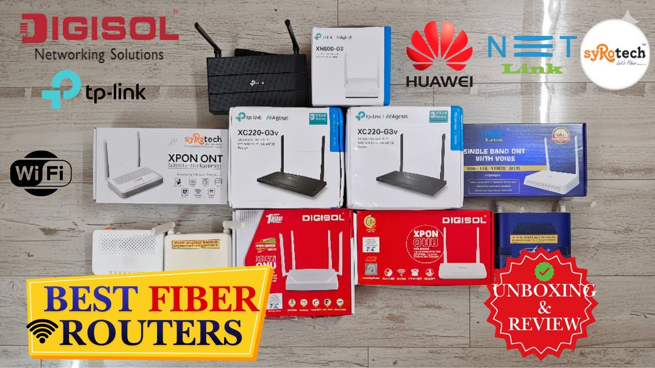BEST FIBER ROUTERS🛜|DIFFERENT BRANDS ️|TP-LINK,NETLINK ROUTERS👍 - YouTube