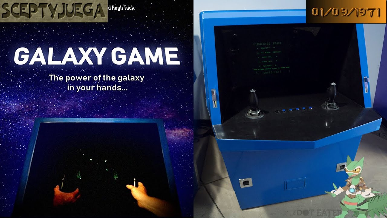 SceptyJuega #10: Galaxy Game; la primera recreativa arcade de la ...