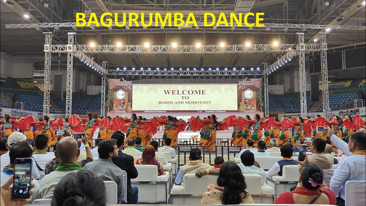 BAGURUMBA and THUNGRI SIBNAI Dance at BODOLAND MOHOTSOV in front of ...