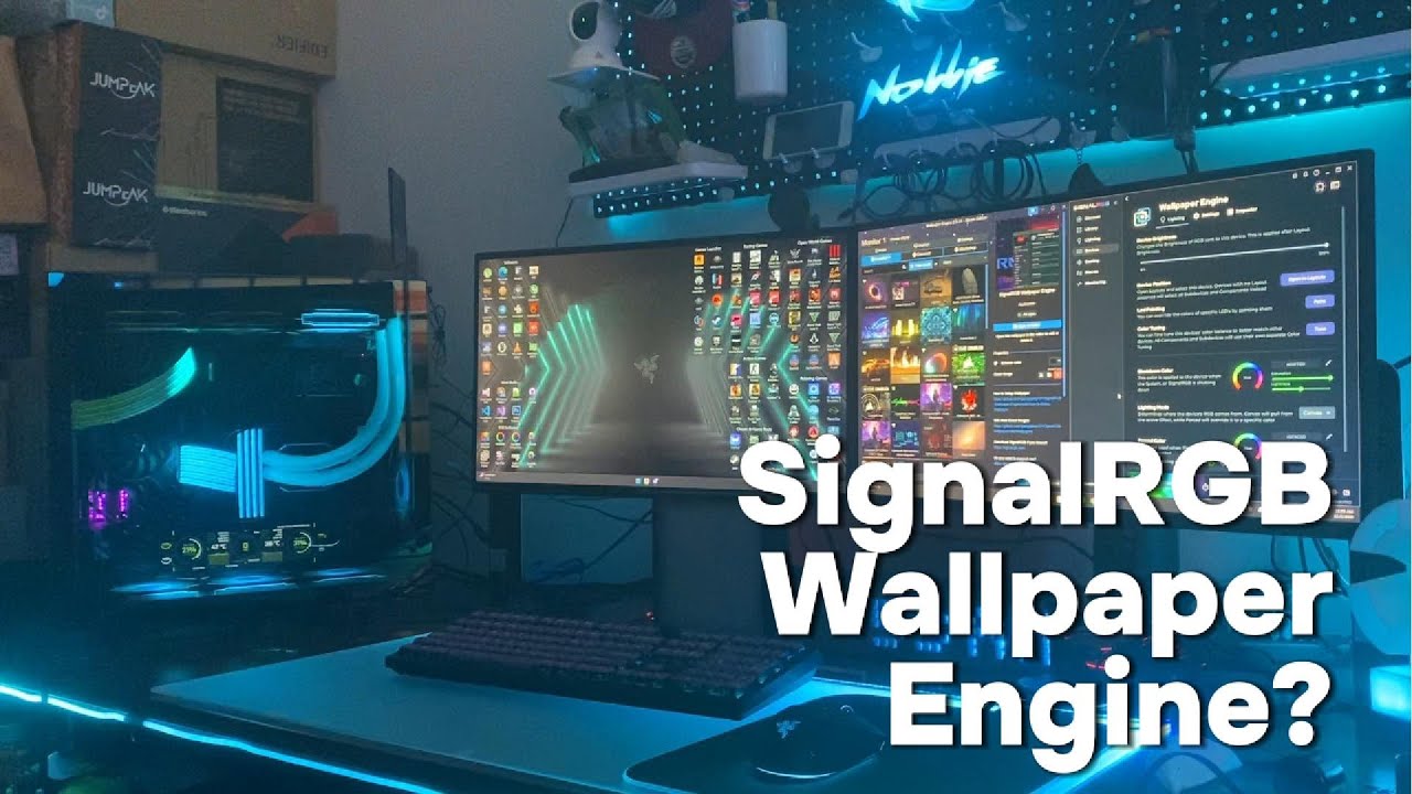 SignalRGB Wallpaper Engine Plugin? - YouTube
