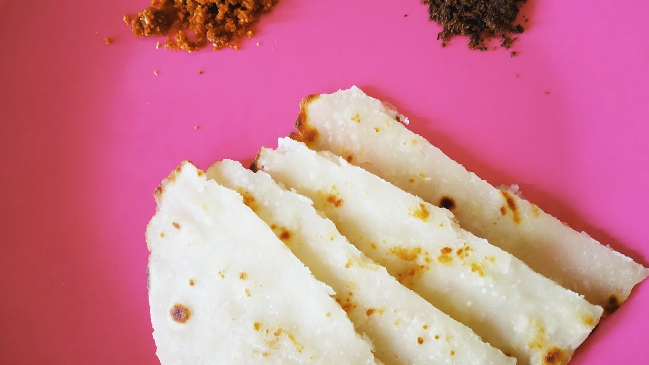 Gujarati Dashmi Recipe/Rice flour Roti recipe/dashmi recipe - YouTube