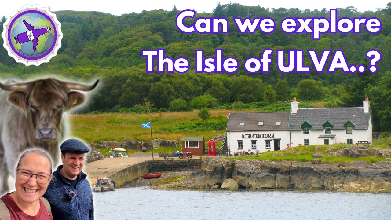 Exploring the Isle of MULL - Ulva, waterfalls and CALGARY BAY, Scotland ...