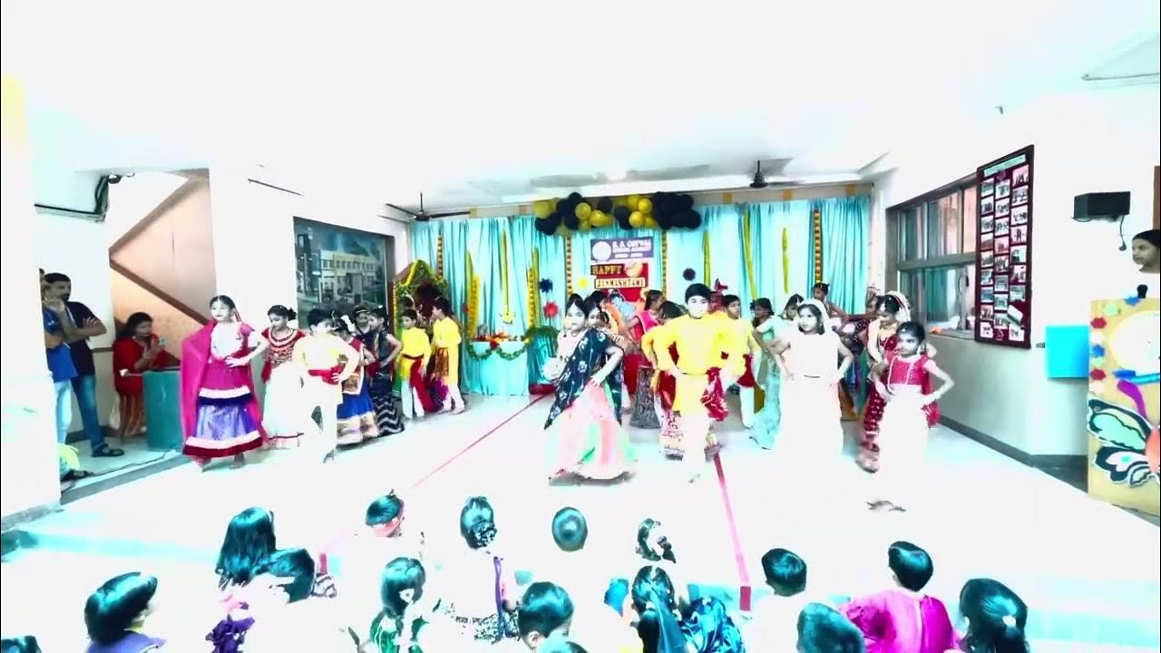 Janmashtami Dance performance by grade 4 - YouTube