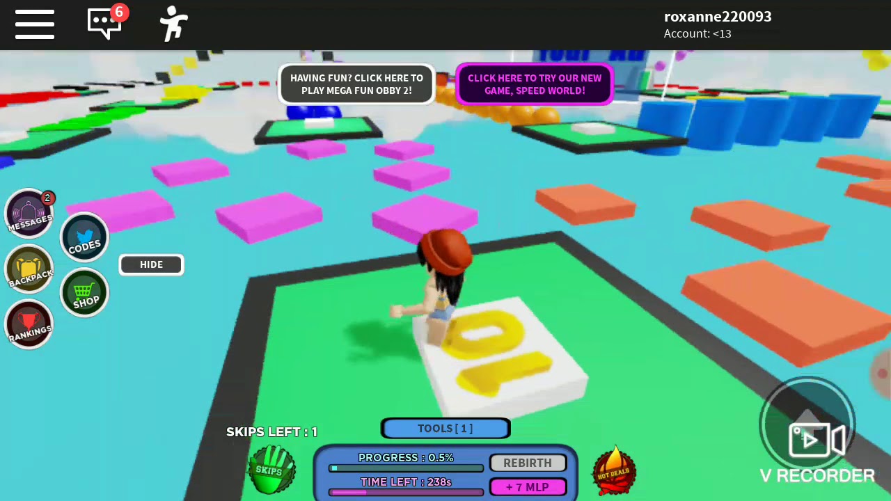 !Doing an obby! First obby vid! - YouTube