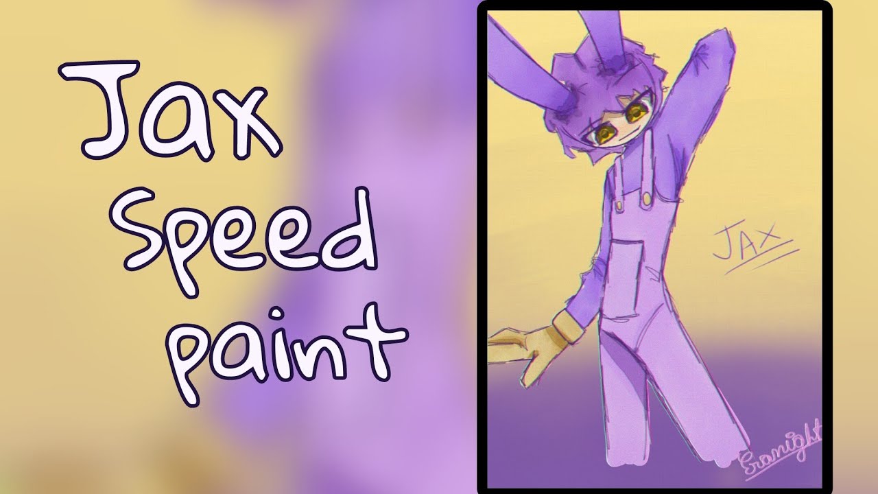 Jax | The amazing digital circus | Speedpaint - YouTube