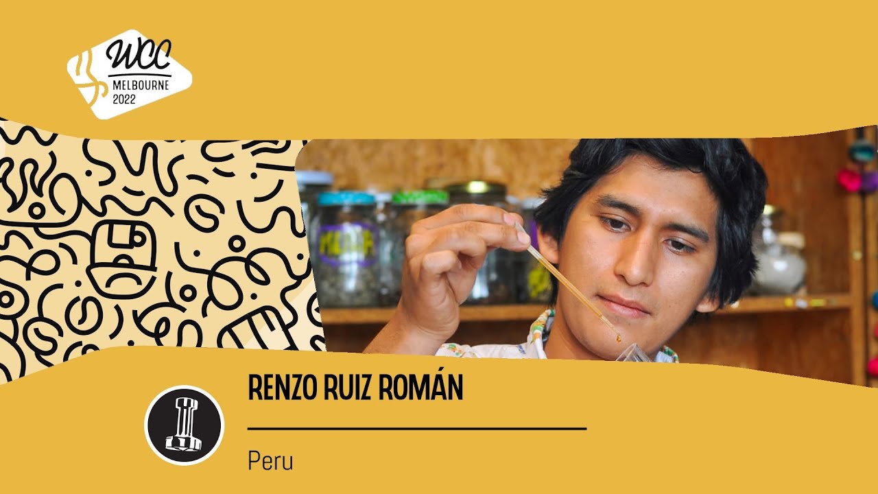 Renzo Ruiz Roman, Peru — 2022 World Barista Championship: Round One ...