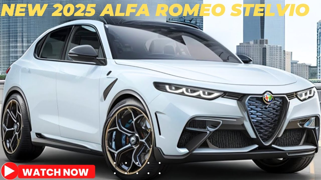 FIRST LOOK | NEW 2025 Alfa Romeo Stelvio Official Reveal : Details Interior And Exterior ! - YouTube