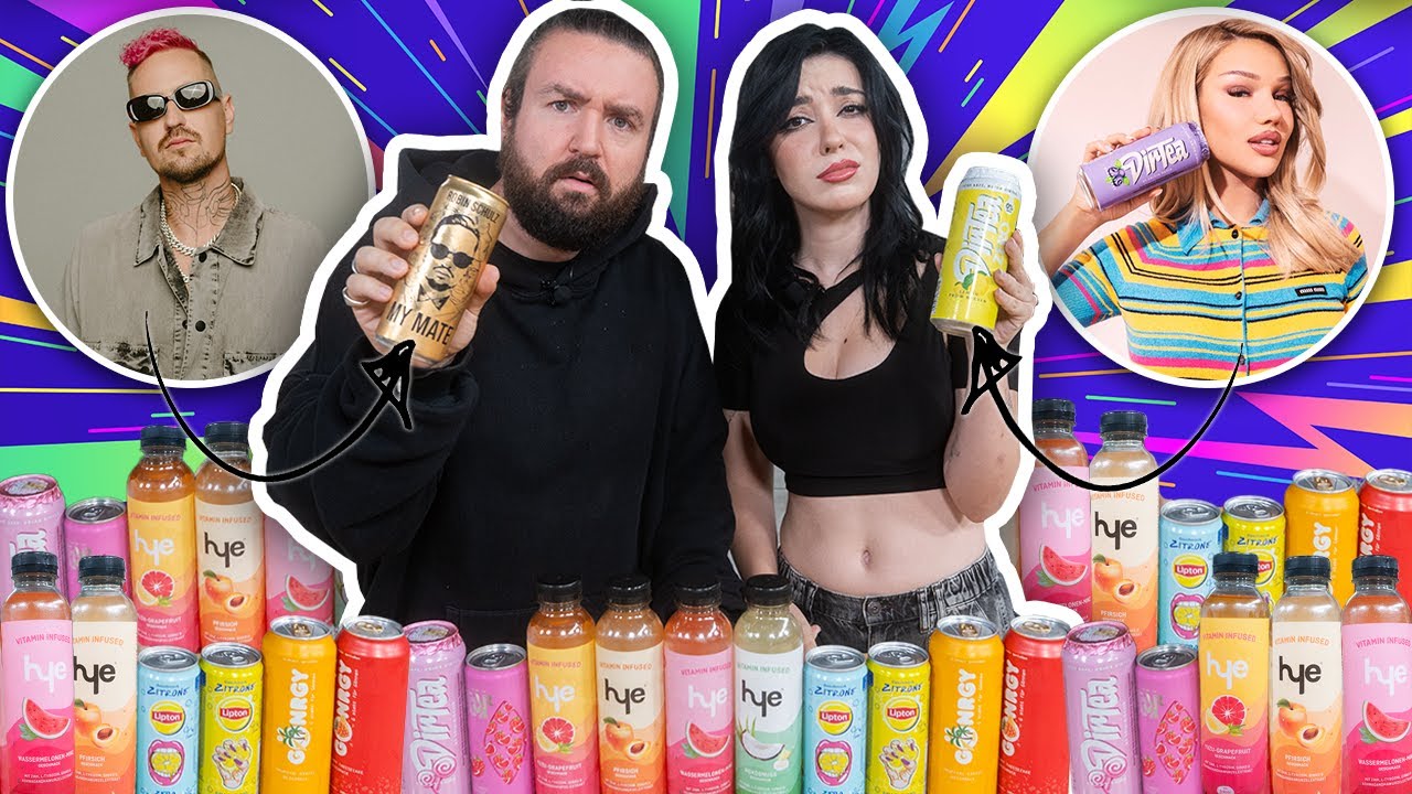 Wir TESTEN ALLE NEUEN INFLUENCER GETRÄNKE PRODUKTE mit @AnniTheDuck ...