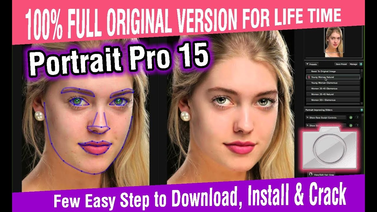 Portrait Pro 15.4.1 Product Review & plugin for Adobe Photoshop URDU Hindi - YouTube