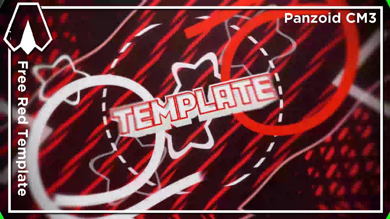Free Red Intro Template I PZP CM3 I By » Ancroy 2D - YouTube