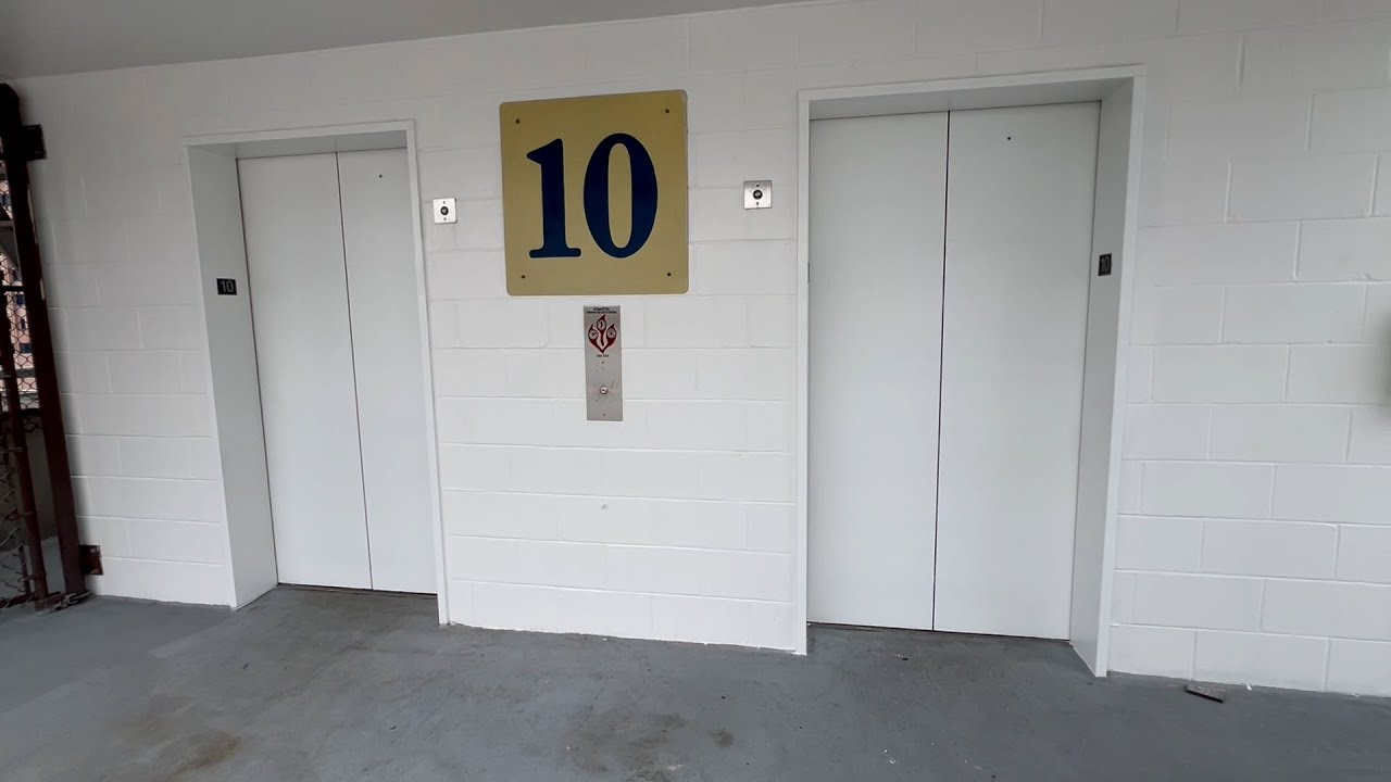 TALL Elevators at the TANK Transit Center Garage - Covington, KY - YouTube