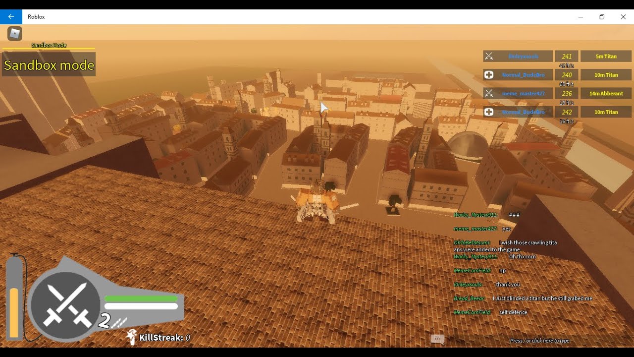 Roblox AoT Downfall - YouTube