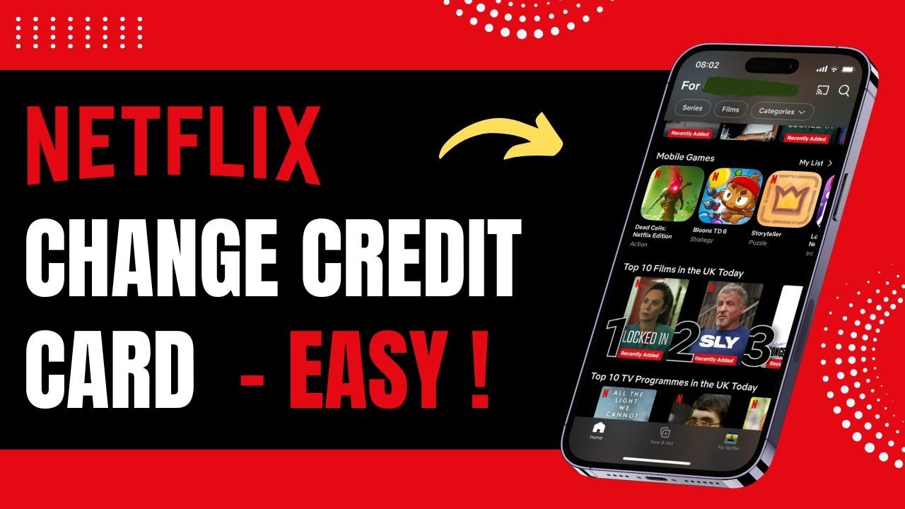 How to Change Credit Card on Netflix ! - YouTube