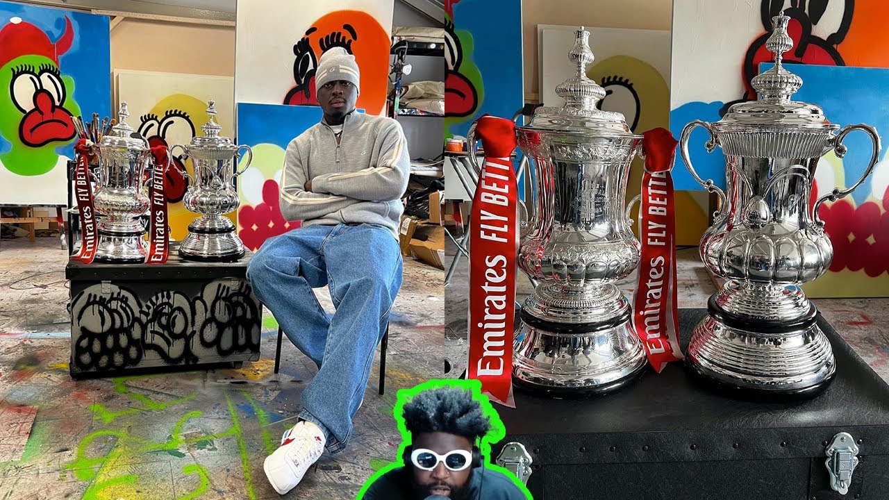 The FA Taps Slawn to Create a Custom FA Cup Trophy for the Final - YouTube