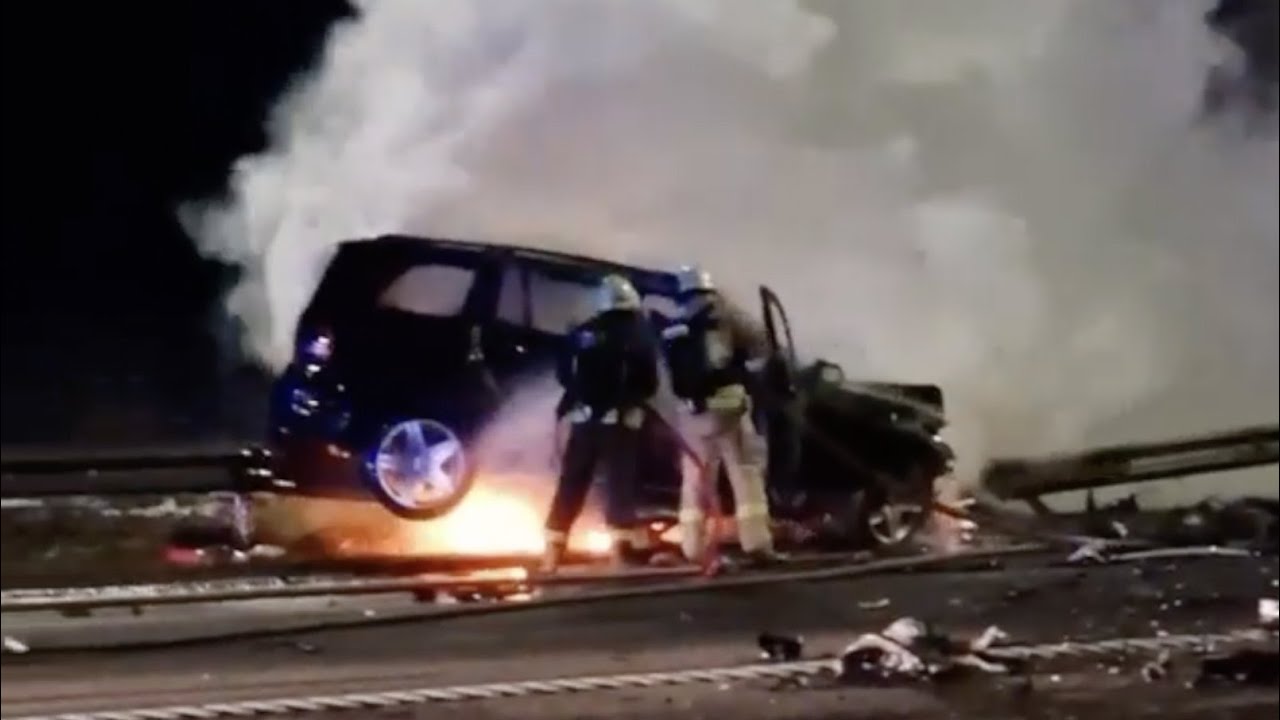 Tragiška avarija prieš eismą Kauno aplinkkelyje - YouTube