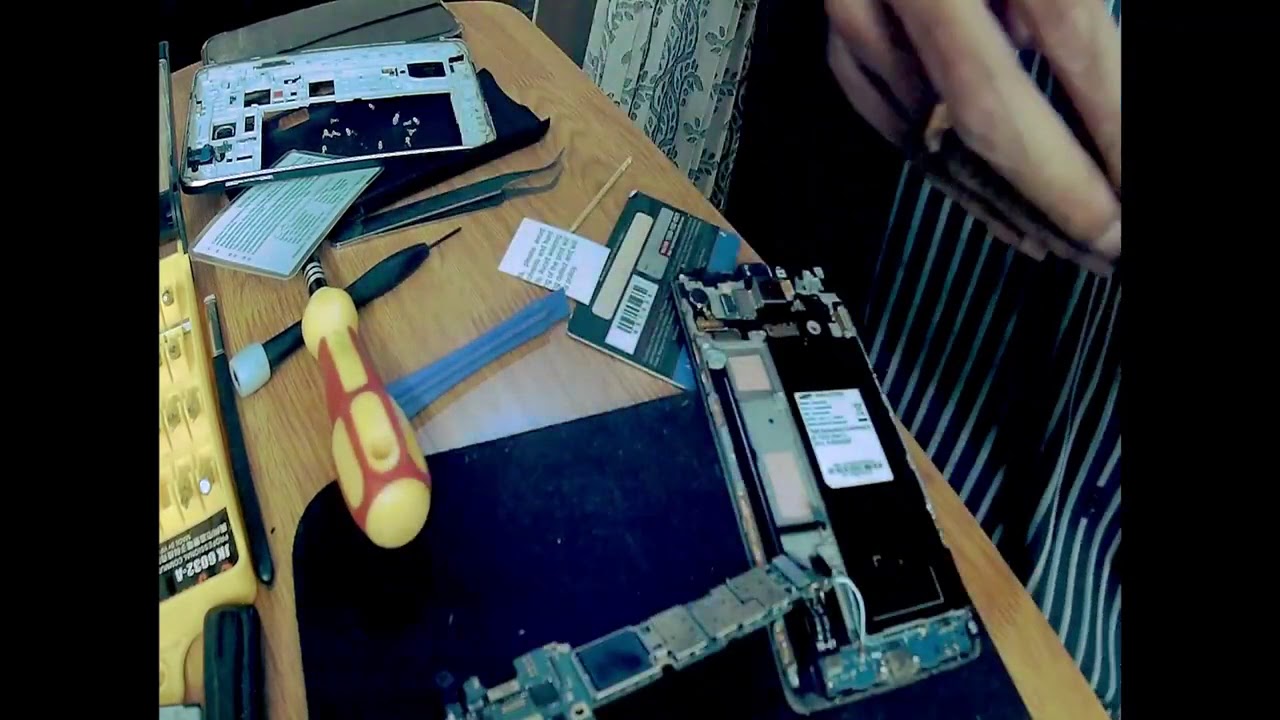 How to revive repair a Samsung Galaxy Note 4 that does not start boot ...