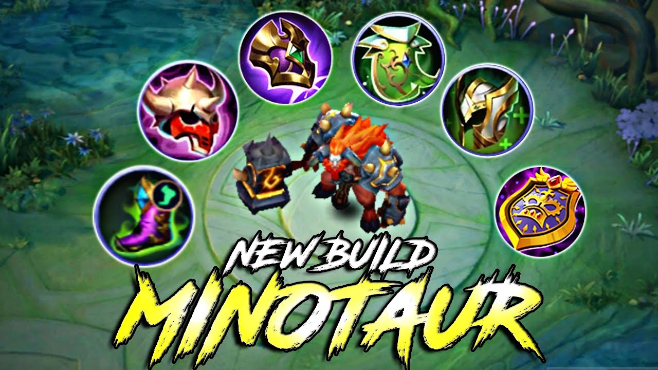 MINOTAUR NEW BUILD 2023 II MVP GAMEPLAY - MOBILE LEGENDS - YouTube
