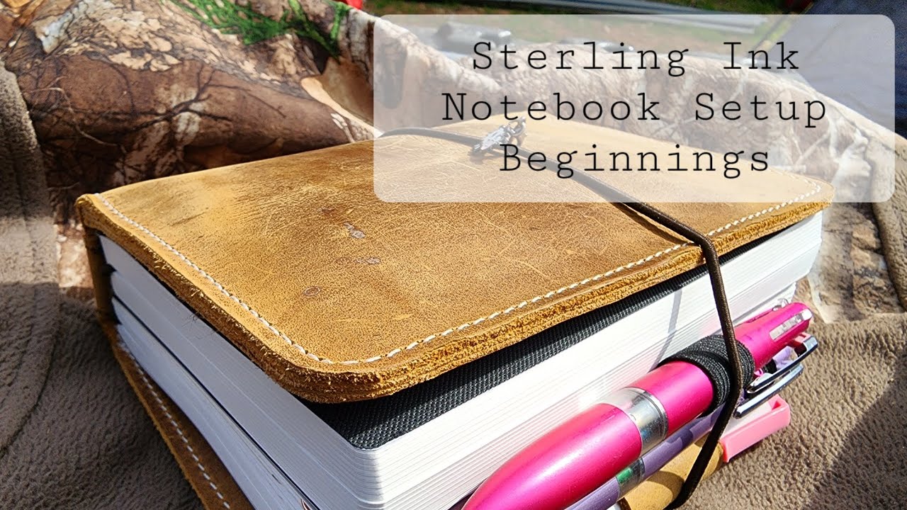 Sterling Ink 520 page b6 notebook set up with my b6 Stalogy #planner # ...