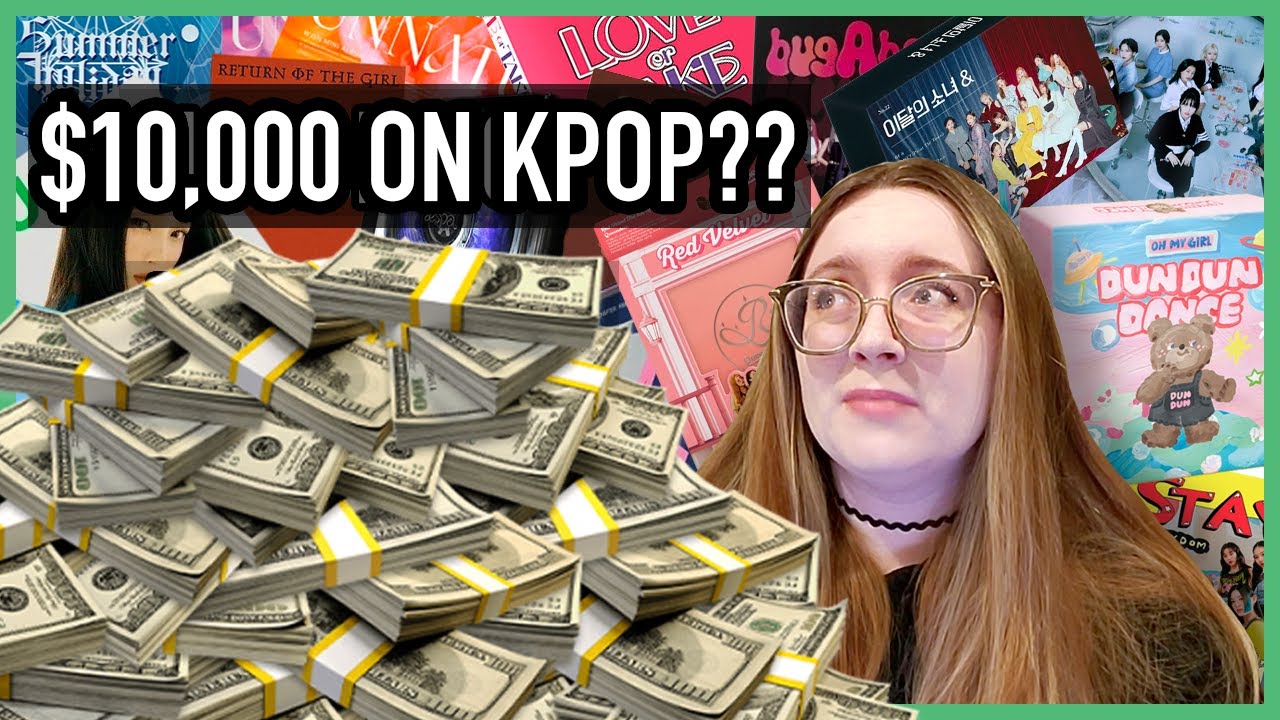 How Much Money I Spent on Kpop in 2021 - YouTube