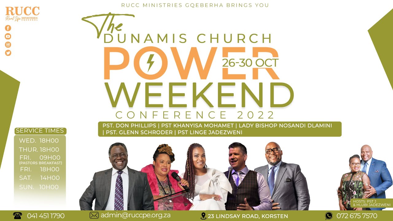 Power Weekend Conference 2022 The Dunamis Church - YouTube