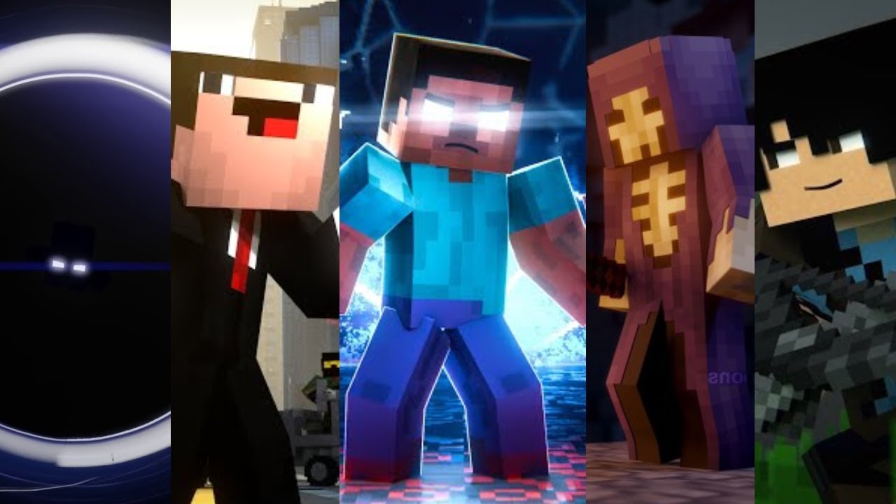 Minecraft Animation Shorts | ‬Speedy Pixel | 32th Animation Collection ...