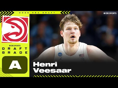 Henri Veesaar selected No. 52 overall by Hawks | 2026 NBA Draft Grades & Instant Reaction
