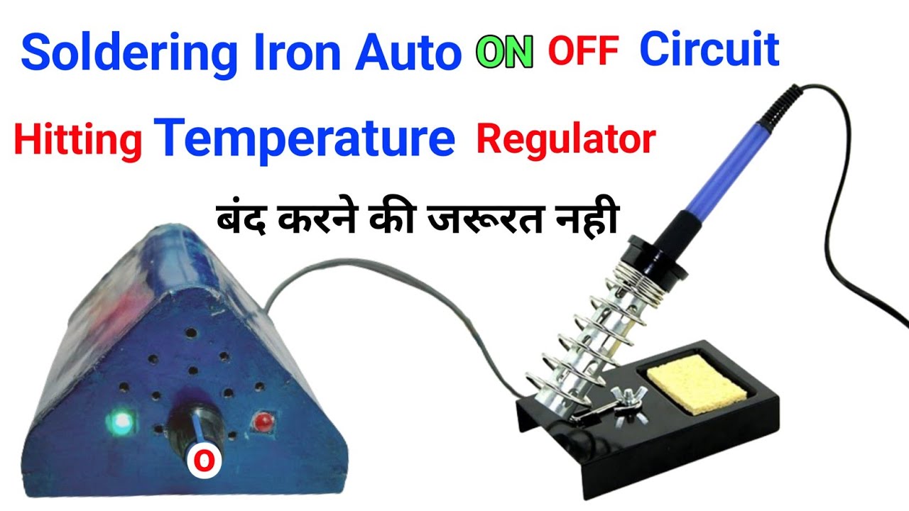 Automatic On Off Shoulder Iron Circuit | High Temperature Auto Off ...