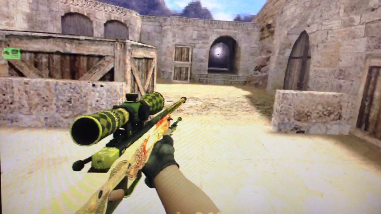 (CSGO) skins awp-dragon lore for cs 1.6 - YouTube