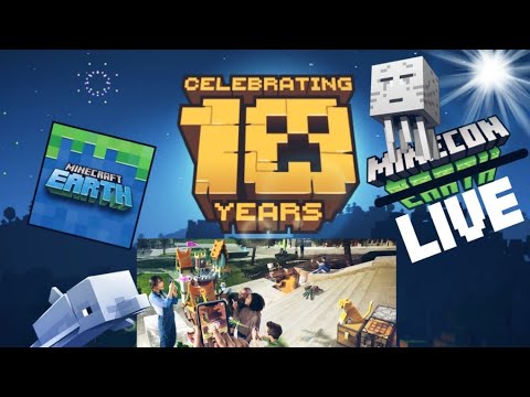 MNS Instant|| MINECRAFT 10TH YEAR ANNOUNCEMENTS|| MINECON & Minecraft ...