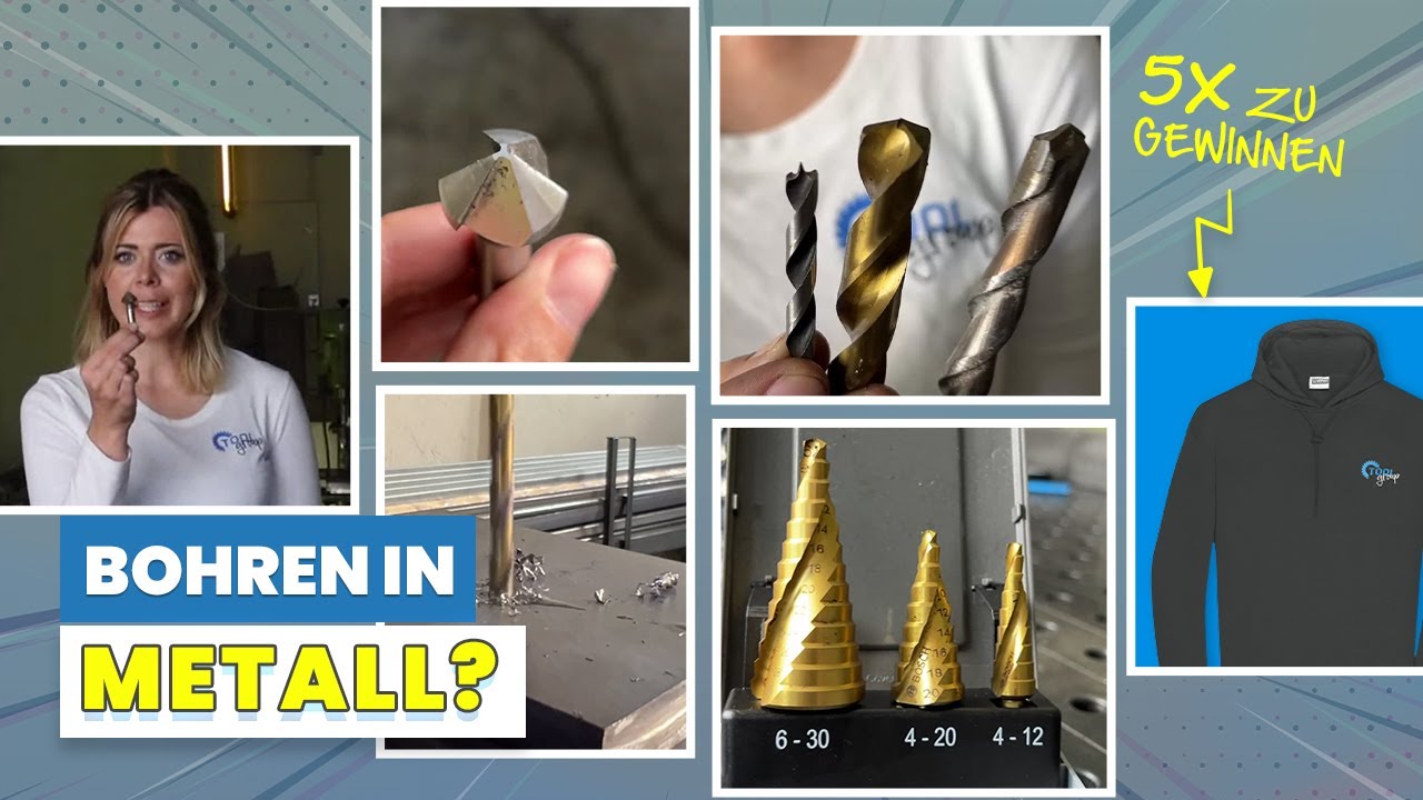 Bohrungen in Metall – mit DIESEN Tipps funktionierts! || ToolGroup ...