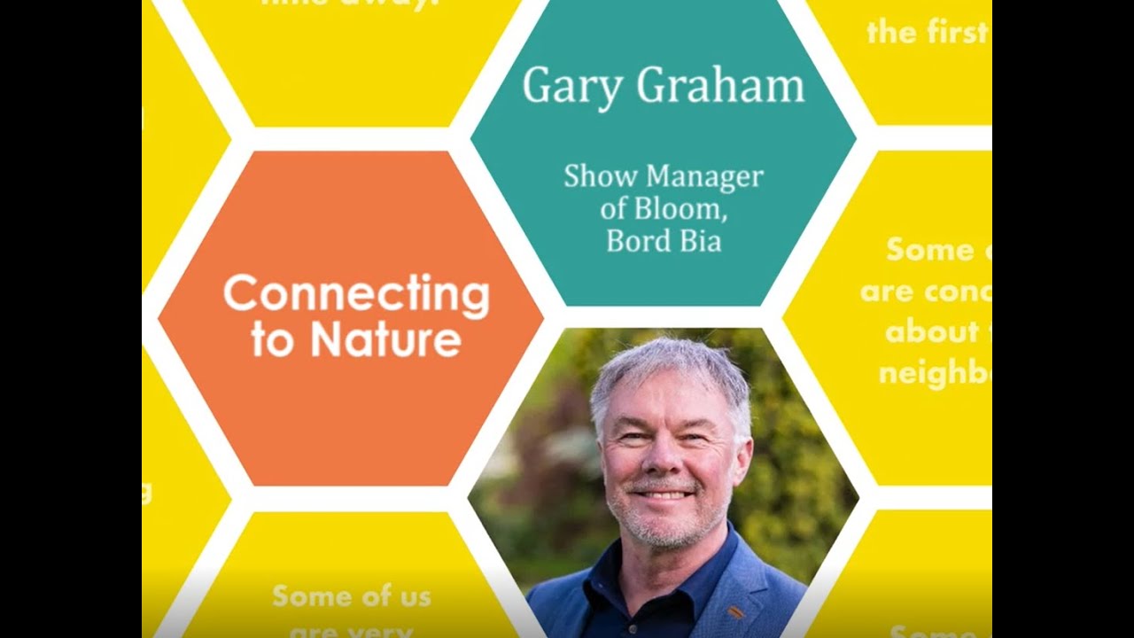 Gary Graham, Show Manager of Bloom, shares how to connect with nature ...