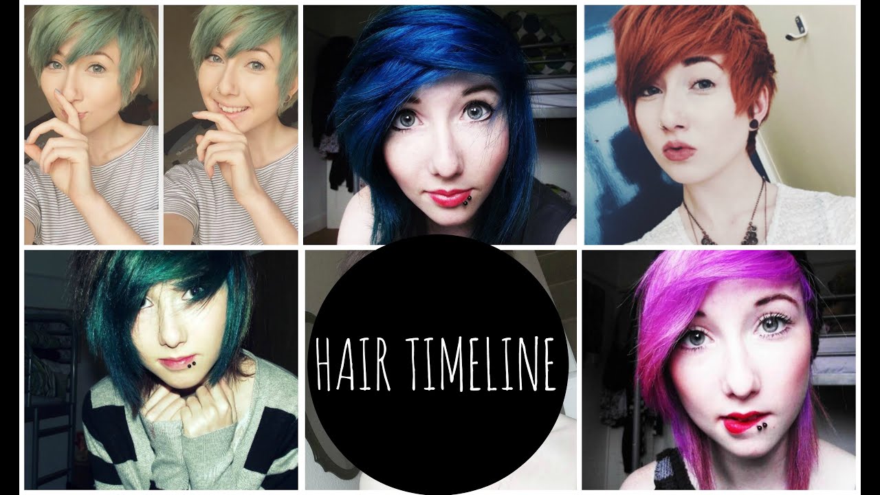 Hair Timeline! - YouTube