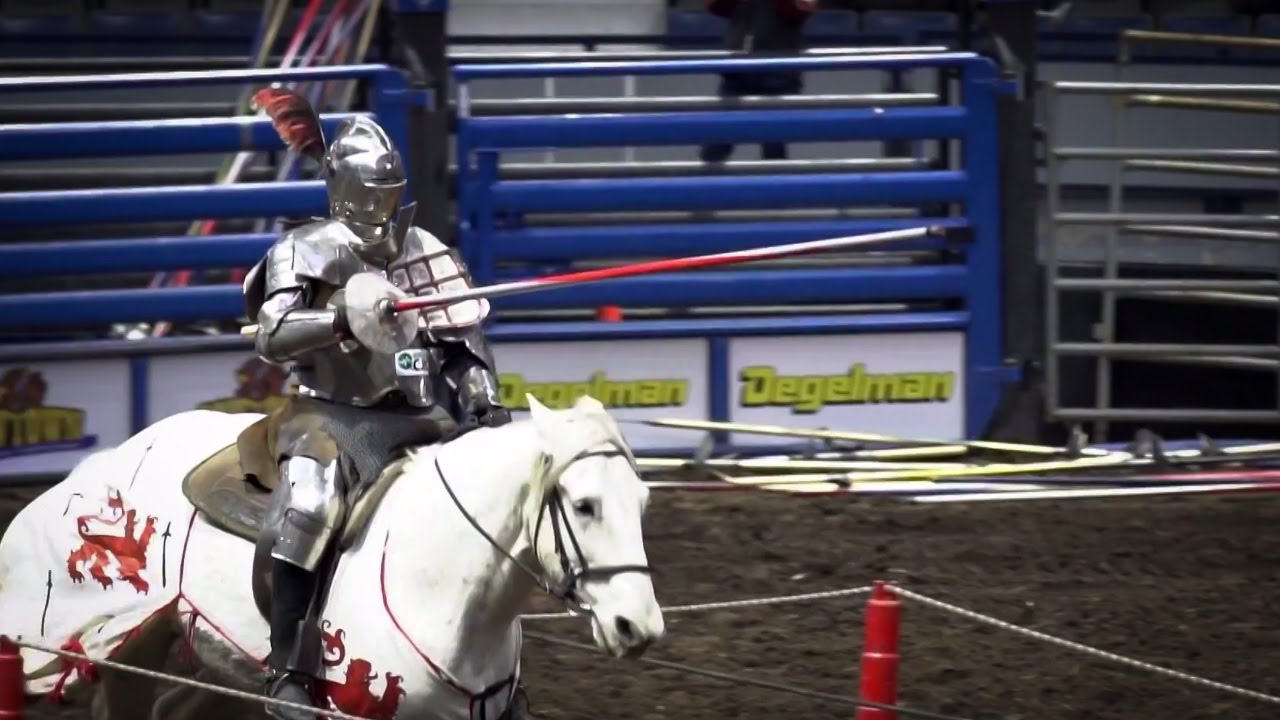 TRC Connects - Real Jousting knights - YouTube