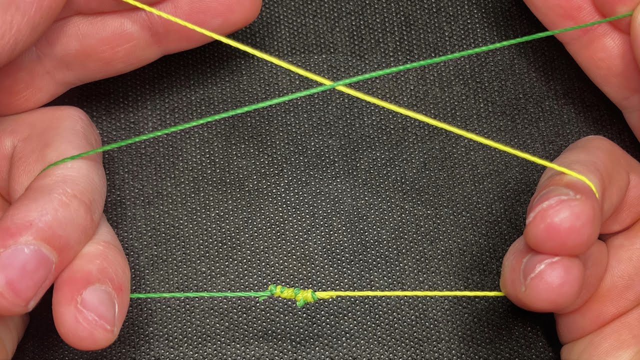 Best Fishing Knots For Connecting Fishing Lines - YouTube